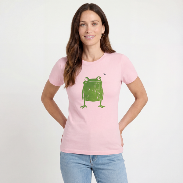 Frog — Women's Cut Fitted Tee – Prune & Wild